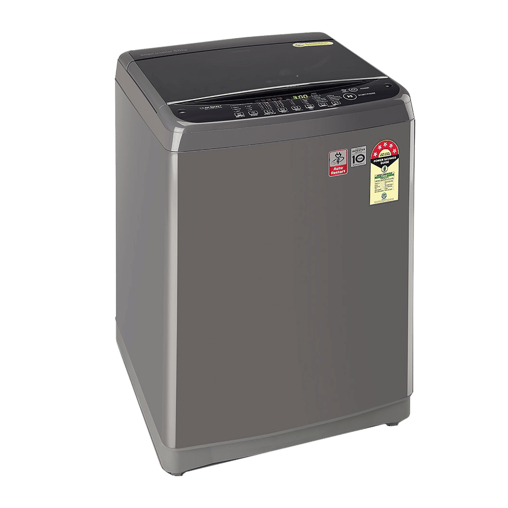 Buy LG 8 kg 5 Star Inverter Fully Automatic Top Load Washing Machine (T80AJMB1Z.ABMQEIL ...